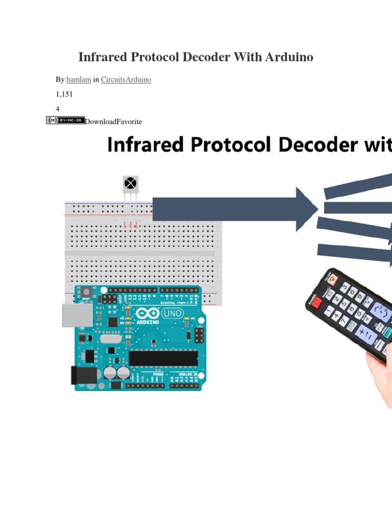 Infrared Protocol Decoder With Arduino | PDF | Infrared | Electronics