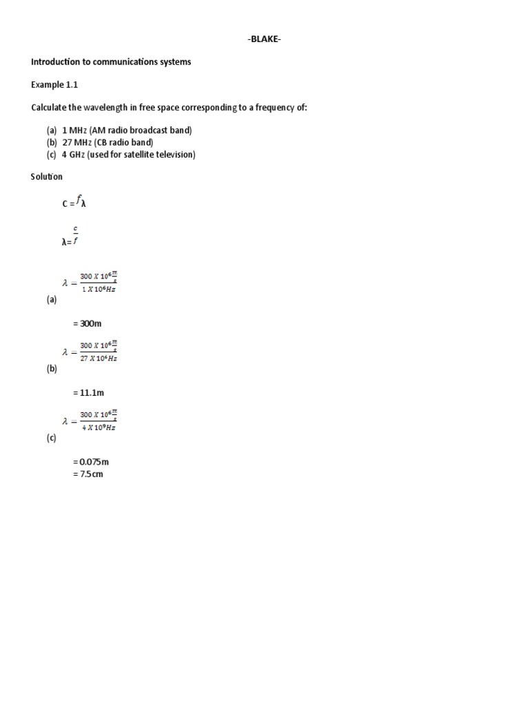 Data Comms Sample Prob | PDF | Signal To Noise Ratio | Frequency Modulation
