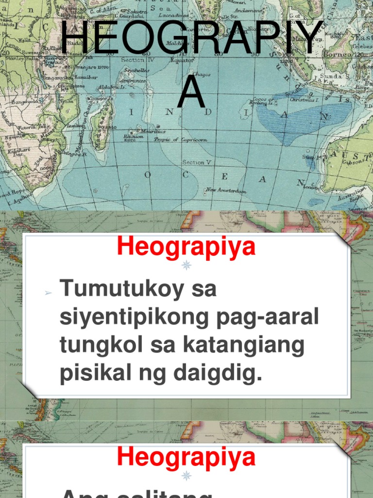 1 - Heograpiya | PDF