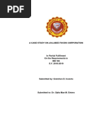 JOLLIBEE - Final Case Study | PDF | Fast Food Restaurants | Brand