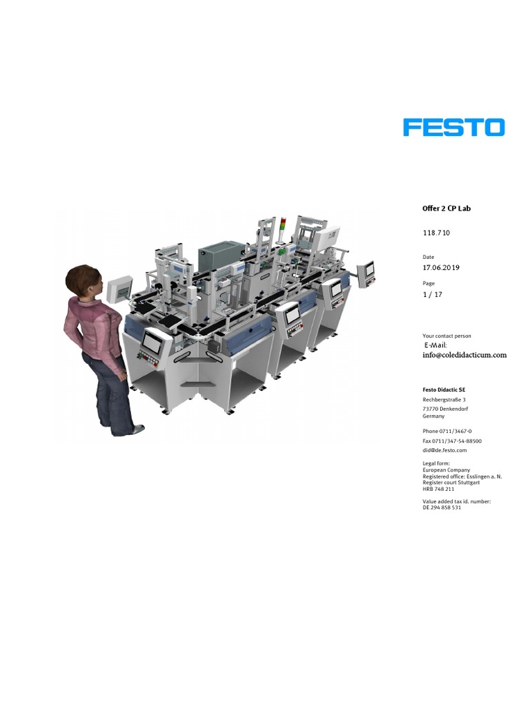 Festo CP Lab Offer Provides Hands-On Automation Training | PDF ...
