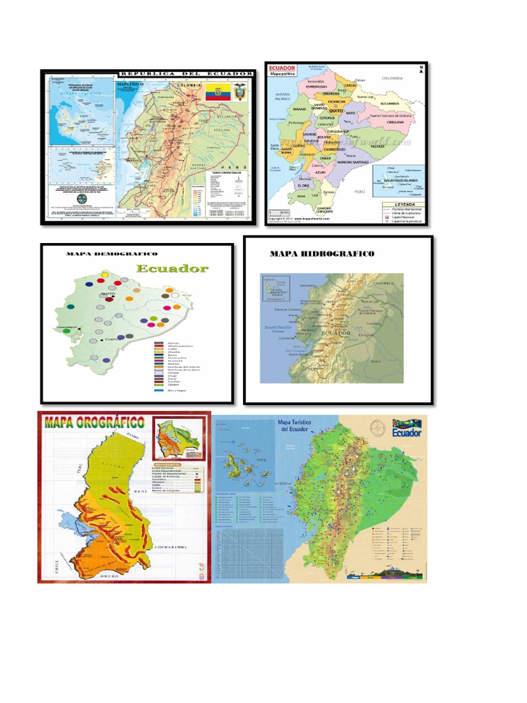 Tipos de Mapas | PDF