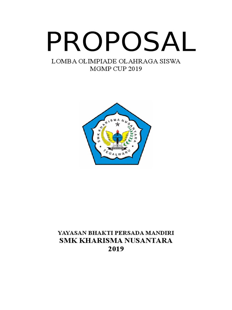 Proposal Lomba Pramuka | PDF