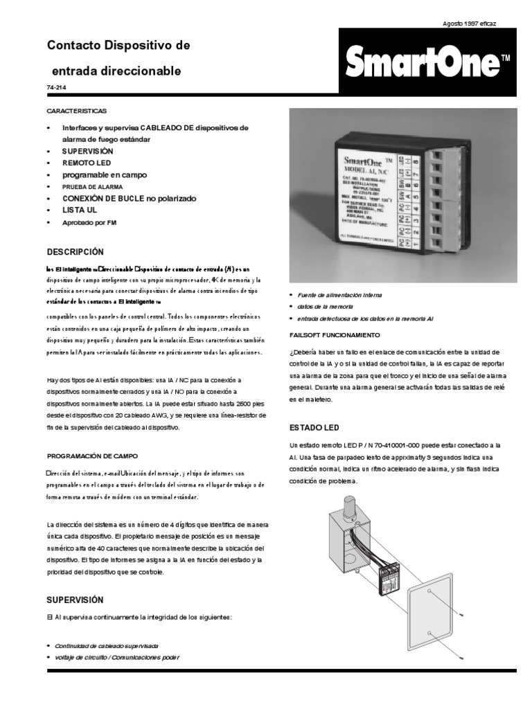 SmartOne Modulo Monitoreo | PDF | Hardware de la computadora | Diodo ...