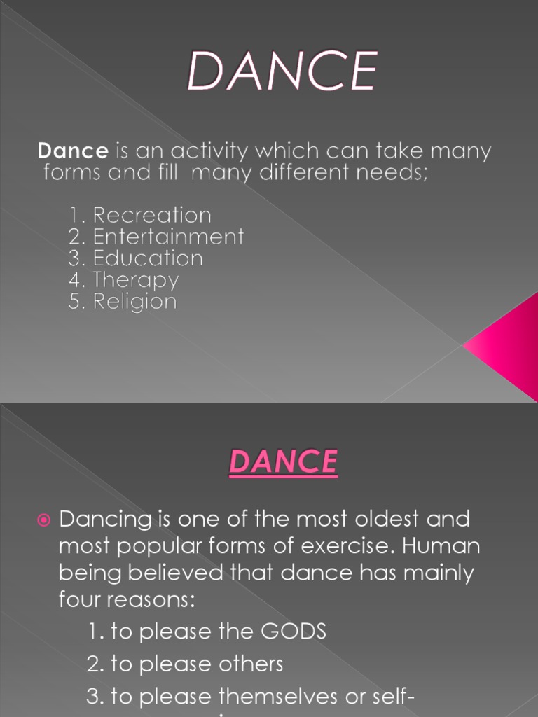 Grade 12 Dance PDF | PDF | Dances | Psychological Concepts
