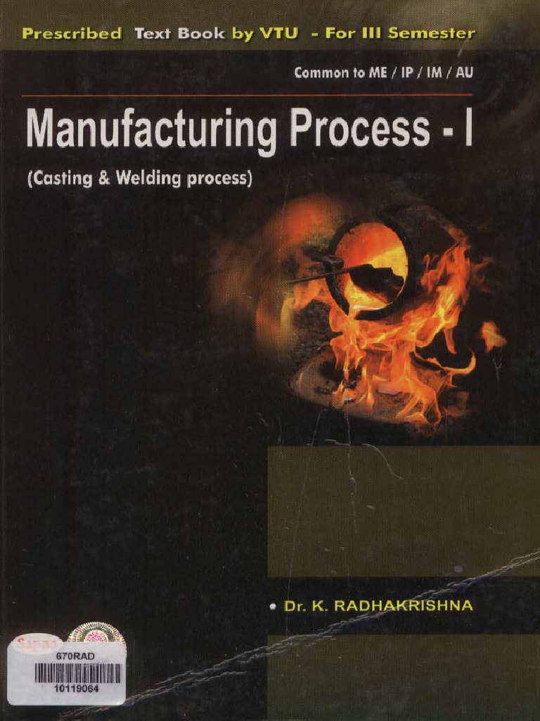 Manufacturing Process 1 | PDF