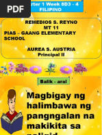 Feature Article Guide Tagalog | PDF