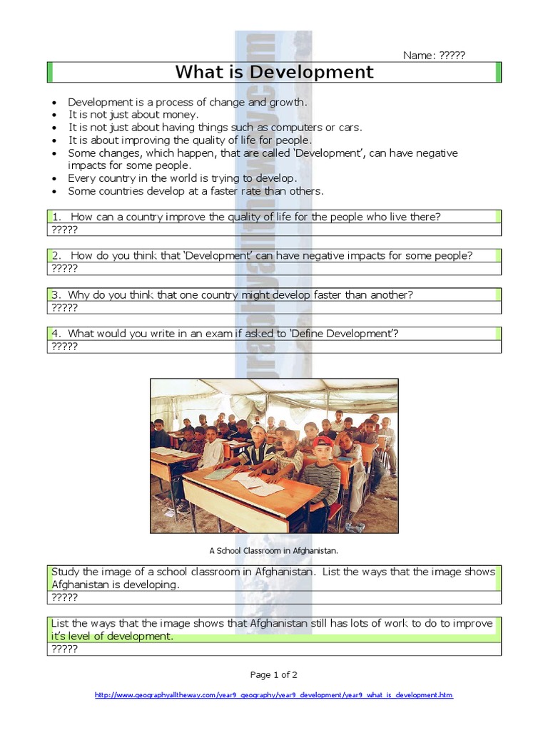 What Is Development | Download Free PDF | Developing Country | Economies