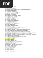 BMTC Bus Numbers and Routes | PDF | Transport