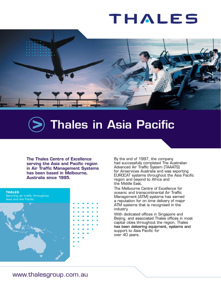 Thales in Asia Pacific | PDF
