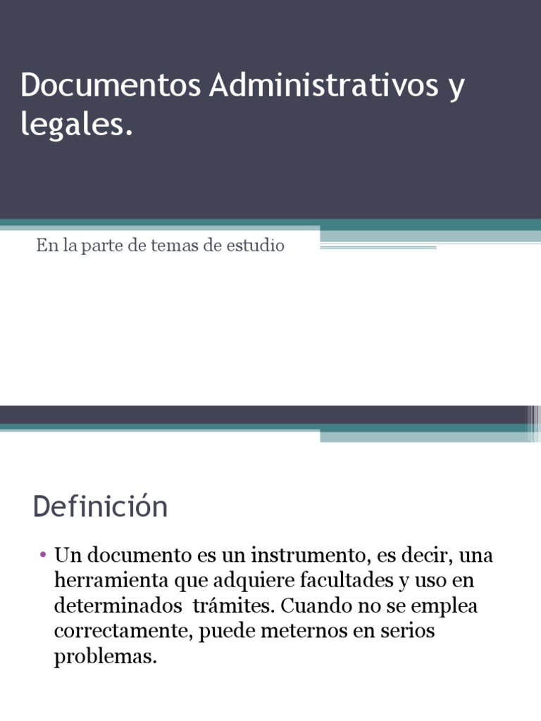 Documentos Administrativos y Legales en México | PDF | Gobierno