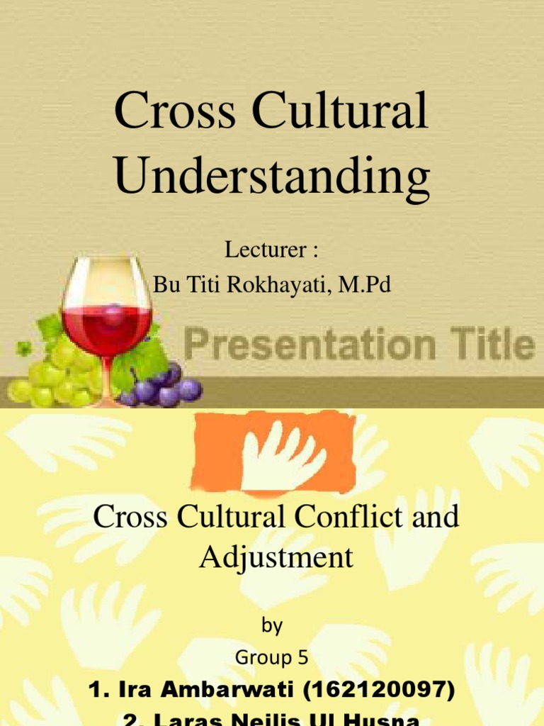 Cross Cultural Understanding Insights | PDF