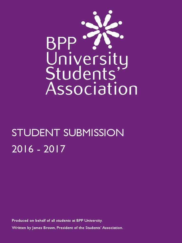 BPP University Students Association Student Submission 2016 2017 PDF ...