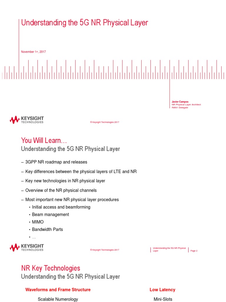 Understanding The 5G NR Physical Layer PDF | PDF | Orthogonal Frequency ...