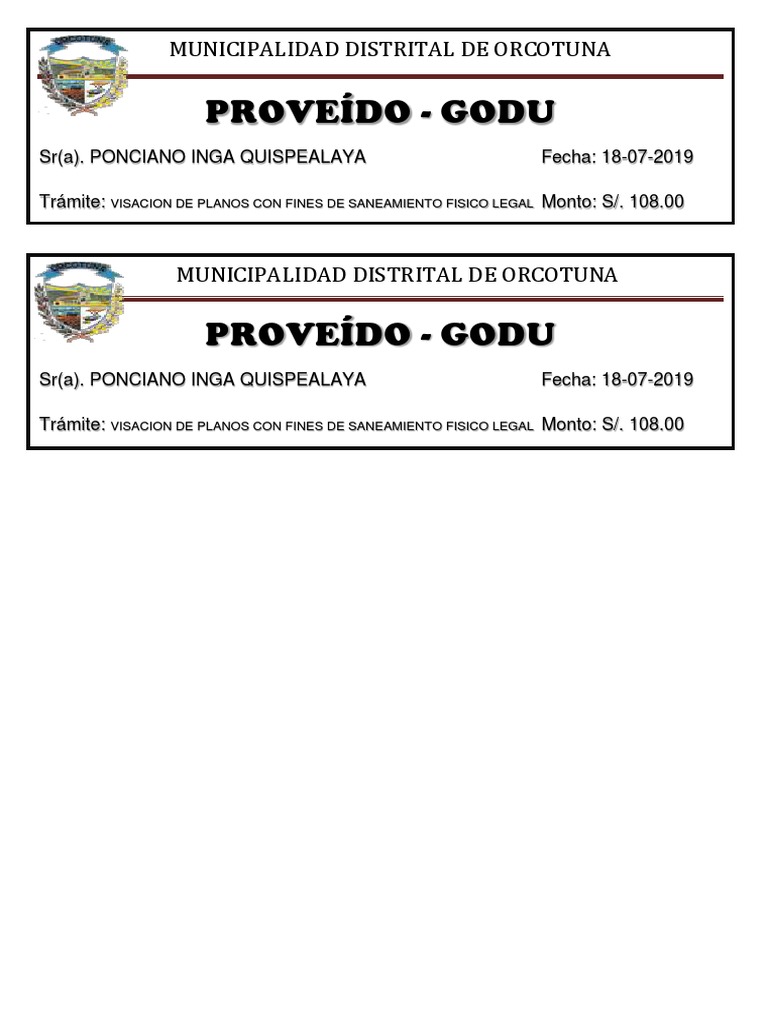 Proveido | PDF