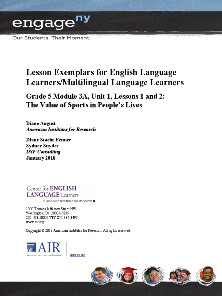 Lesson Exemplar For English Language | PDF | Vocabulary | Multilingualism