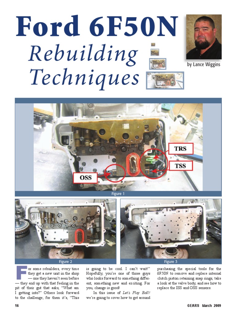 6F50 Tips | PDF | Transmission (Mechanics) | Clutch