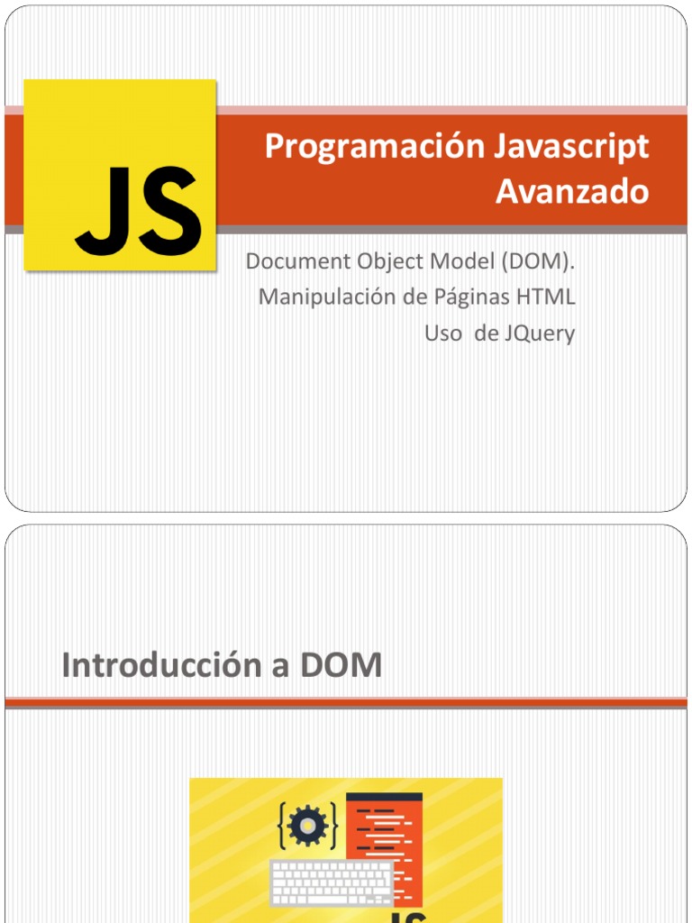 Programacion Javascript Avanzado | Descargar gratis PDF | Servidor web | Internet y web