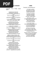 Letra El Grito | PDF