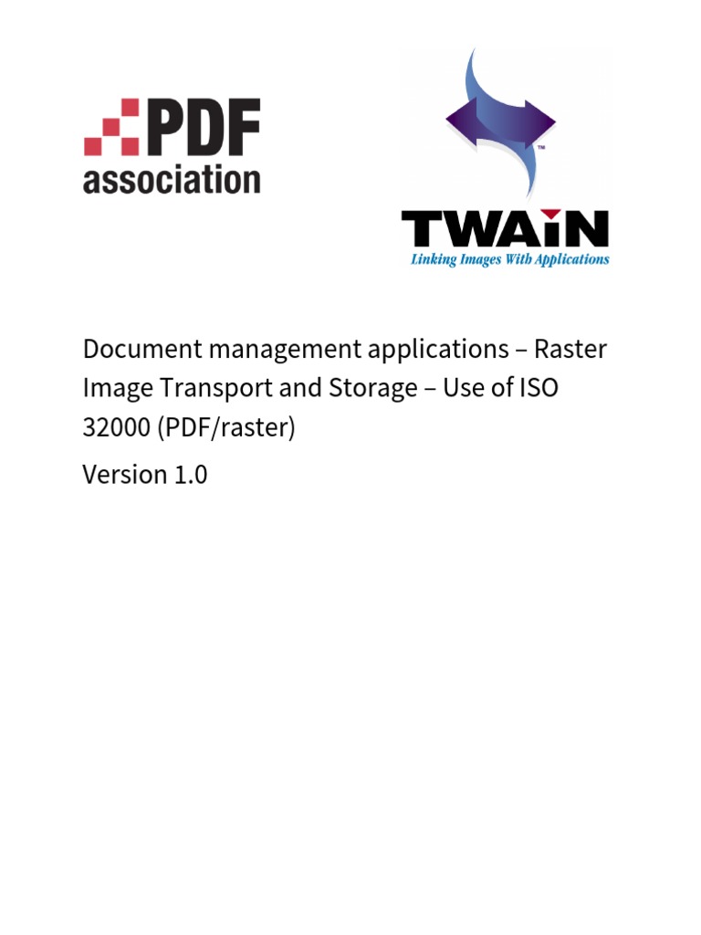 Document Management Applications - Raster Image Transport and Storage ...