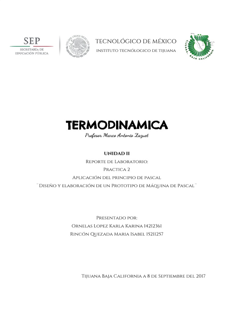 Diseño y Elaboración de Un Prototipo de Máquina de Pascal | PDF ...