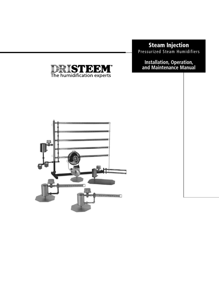 Steam Injection: Installation, Operation, and Maintenance Manual | PDF ...