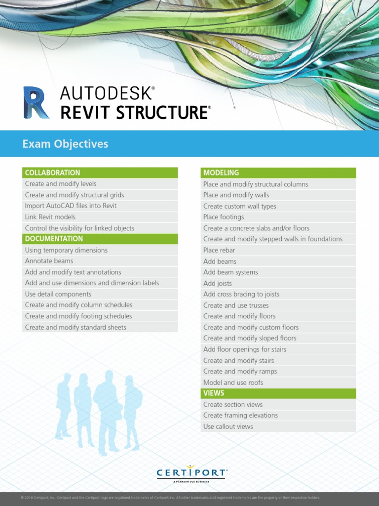 ACP Revit Structure Exam Objectives 052517RA | PDF | Autodesk Revit ...