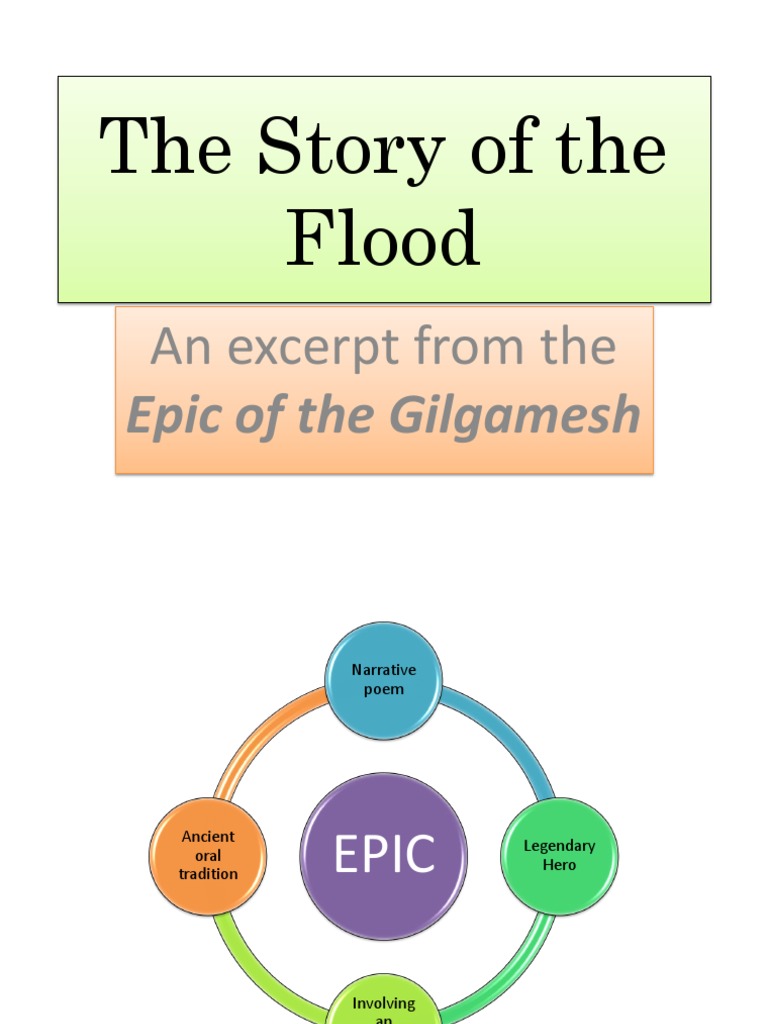 The Story of The Flood | PDF