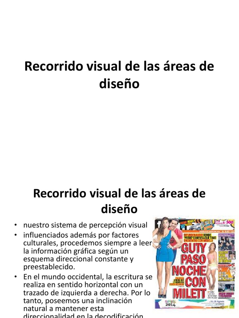 Recorrido Visual en Diseño Gráfico | PDF | Información | Percepción