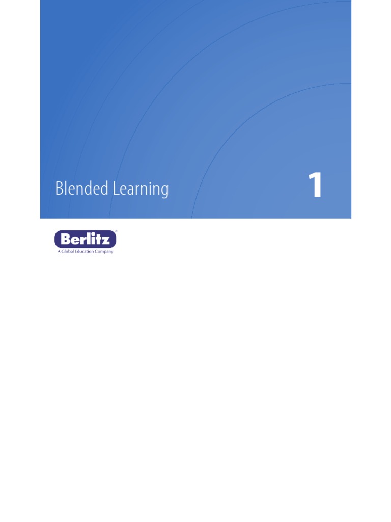 Berlitz Blended Learning Level 1 Instructor Manual | PDF | Lunch | Meal