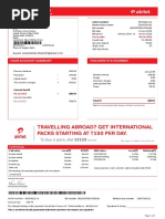 Jio Fiber Bill Invoice Sample | PDF