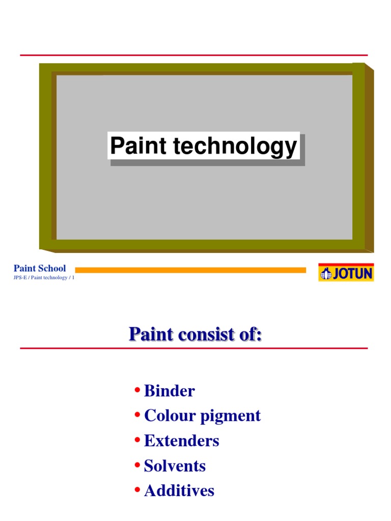 3 Paint Technology | PDF | Paint | Humidity