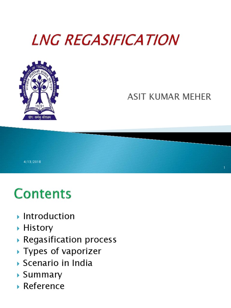 LNG Regasification | PDF | Liquefied Natural Gas | Heat Exchanger