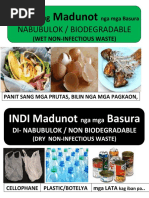 Nabubulok (Biodegradable) at Di-nabubulok (Non-biodegradable | PDF