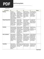 Drawing Rubric for MAPEH Lessons | PDF | Teaching Methods & Materials ...