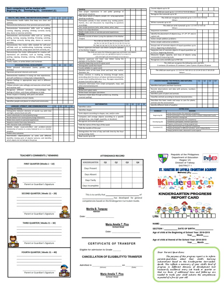 Kinder Eccd Form Sica | PDF | Letter Case | Emotions