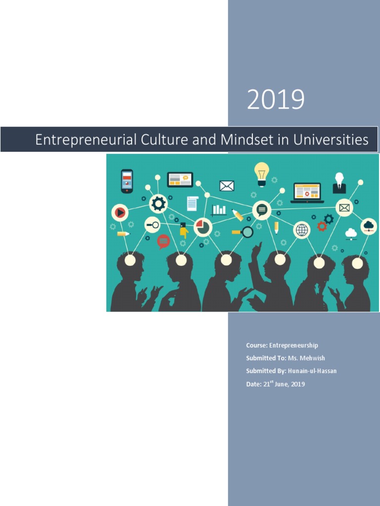 Entrepreneurial Culture | PDF | Entrepreneurship | World Bank