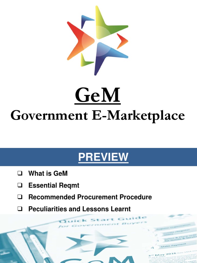 GEM INTRODUCTION PPT Technical Specifications & Analysis