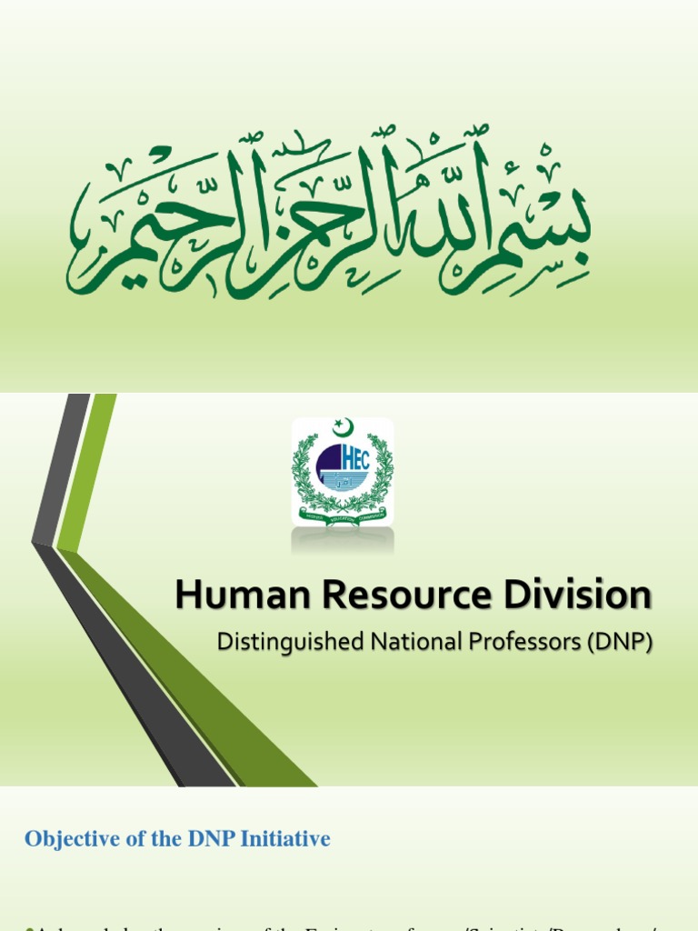 Distinguished National Professors Program | PDF | Professors In The ...