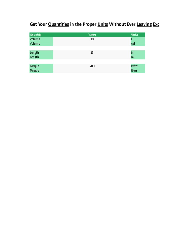 7 Steps To Smarter Engineering Spreadsheets | PDF | Electrical ...