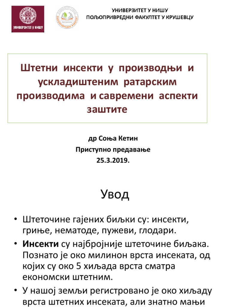 Ketin S.2019-Poljoprivreda | PDF