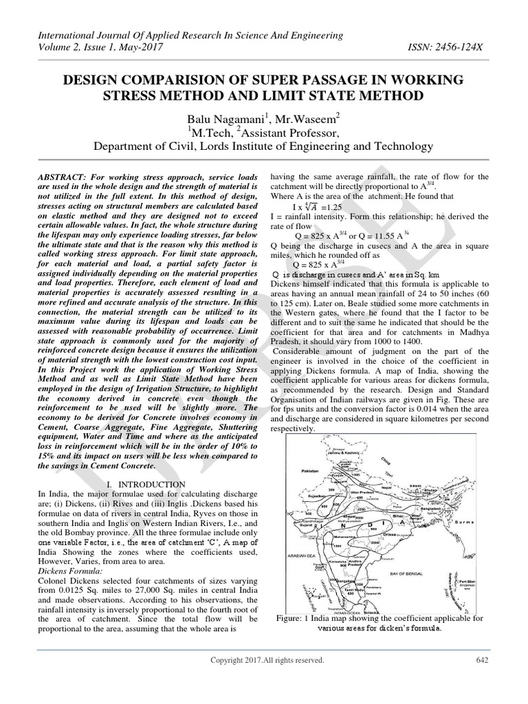 Design Comparison of Super Passage WSM and LSM | PDF | Concrete ...