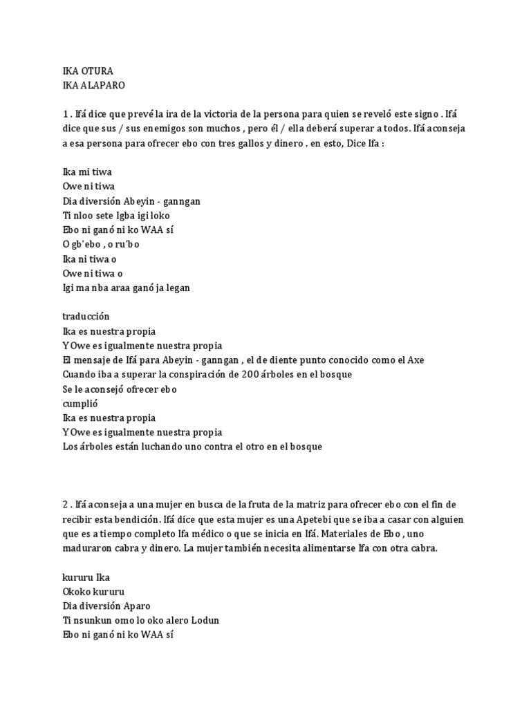 13 Ika Otura Ingles | PDF | Pollo | Religión y creencia