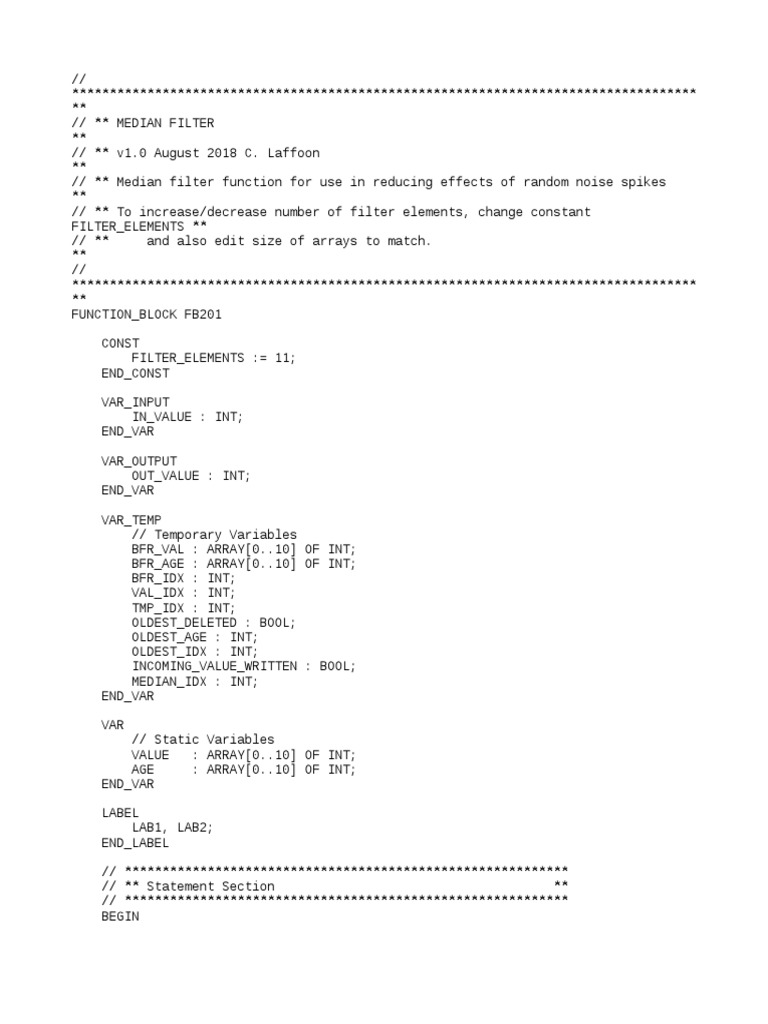 Median SCL Code | PDF | Array Data Structure | Computer Programming
