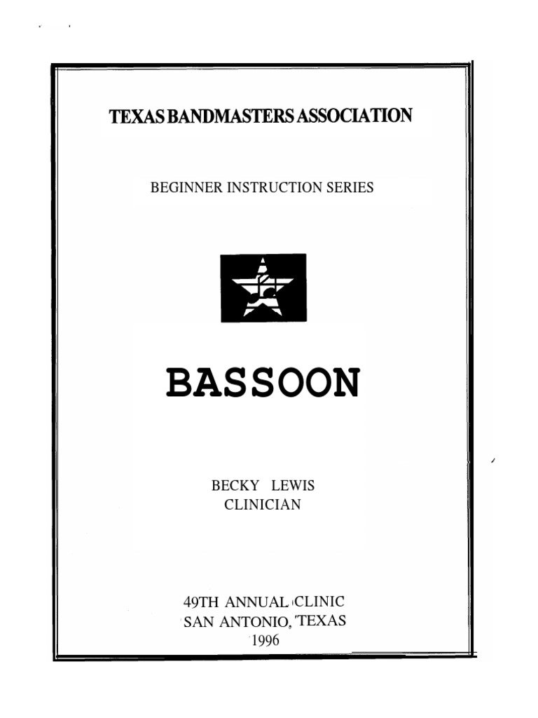Teaching Bassoon PDF | PDF | Bassoon | Pitch (Music)