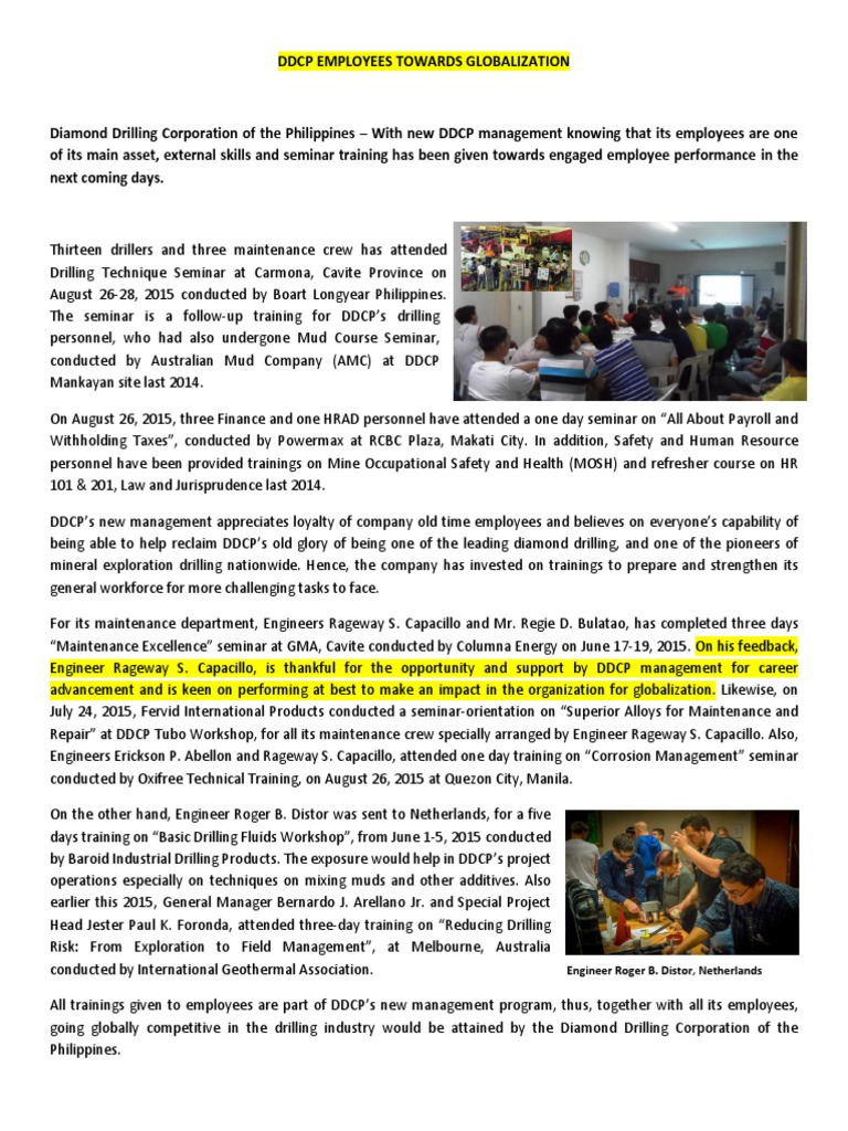 DDCP Workforce Going Global | PDF | Economies | Labour