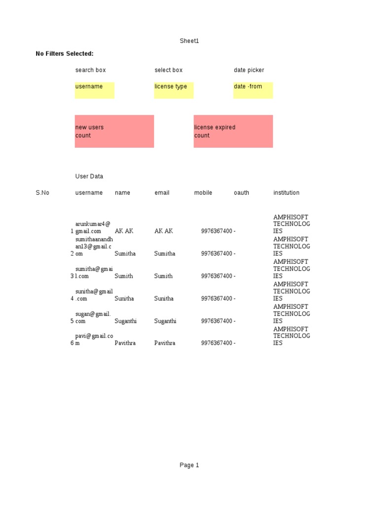 Trail Pack License Dashoard - Ods | PDF | Areas Of Computer Science ...
