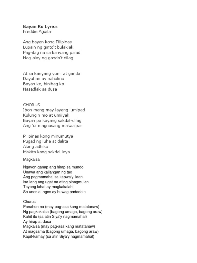 Nationalistic Songs | PDF