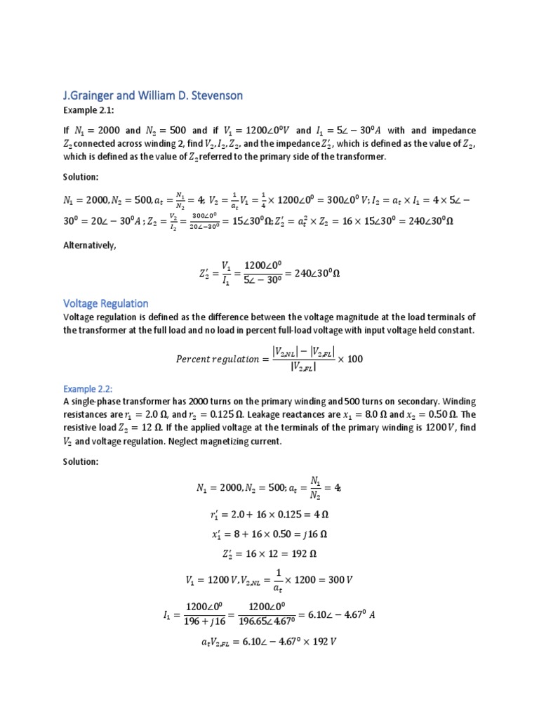 Transformer | PDF | Transformer | Electrical Impedance
