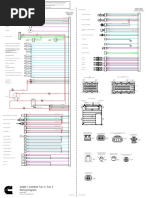Cummins ISX-CM570: Electrical Circuit Diagram | PDF | Clutch | Coolant